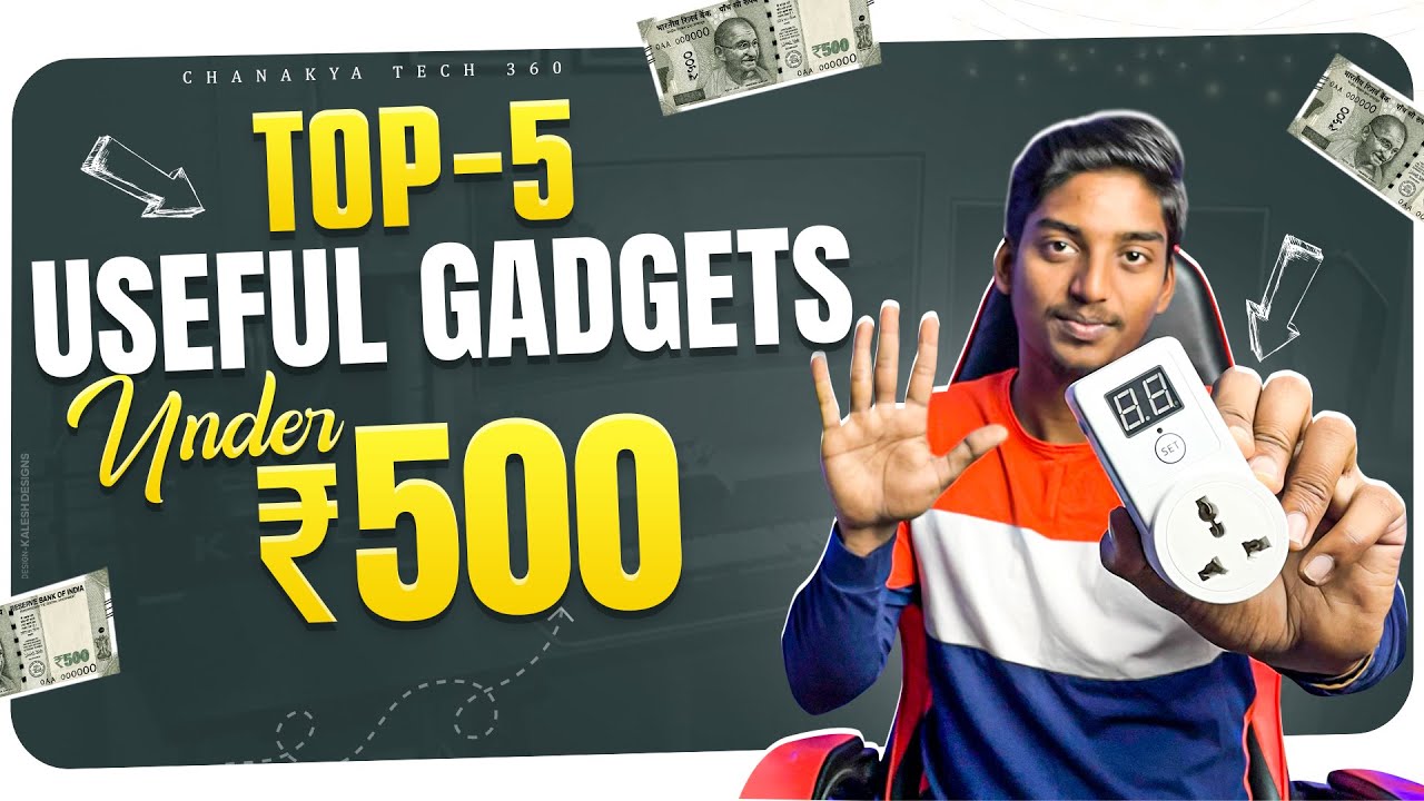 Top 5 Useful GADGETS Under RS.500 | I Bought AMAZING Gadgets From ...