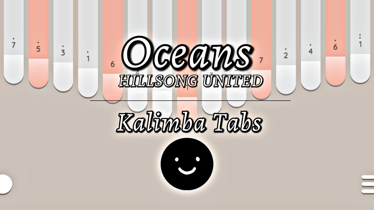 OCEANS (Kalimba Cover with Tabs) | KALIMBA LOVE - YouTube