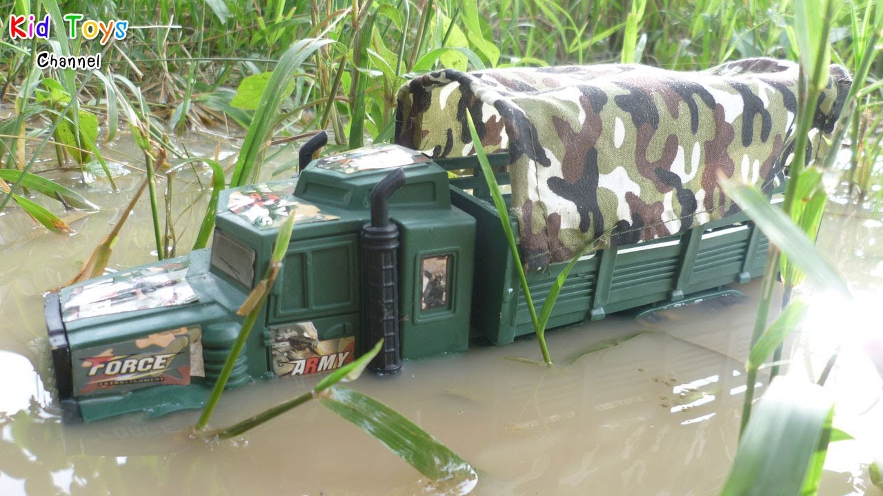 TRUCK Military truck Military vehicle Truck for Kids - YouTube