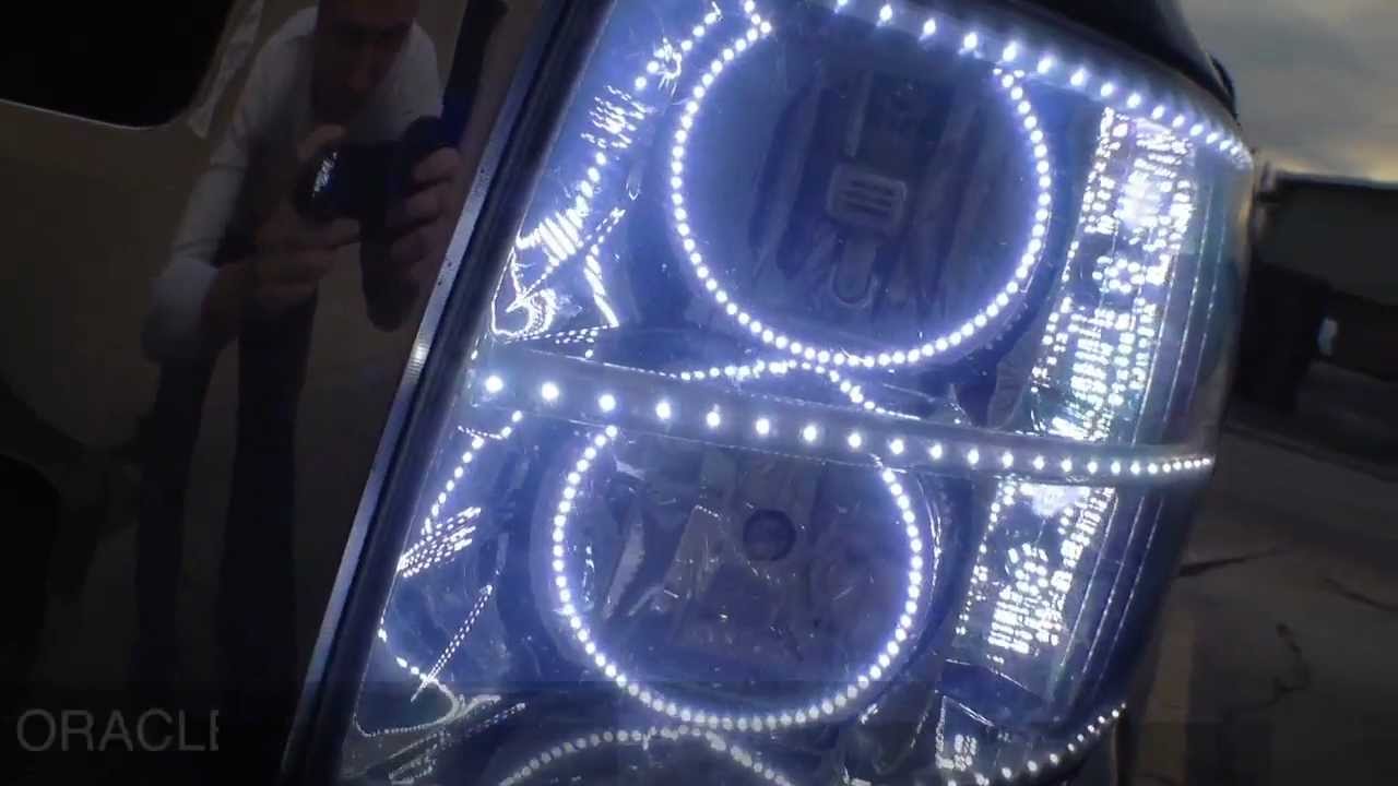 ORACLE White SMD Halo Installation on a Chevy Silverado by Advanced ...