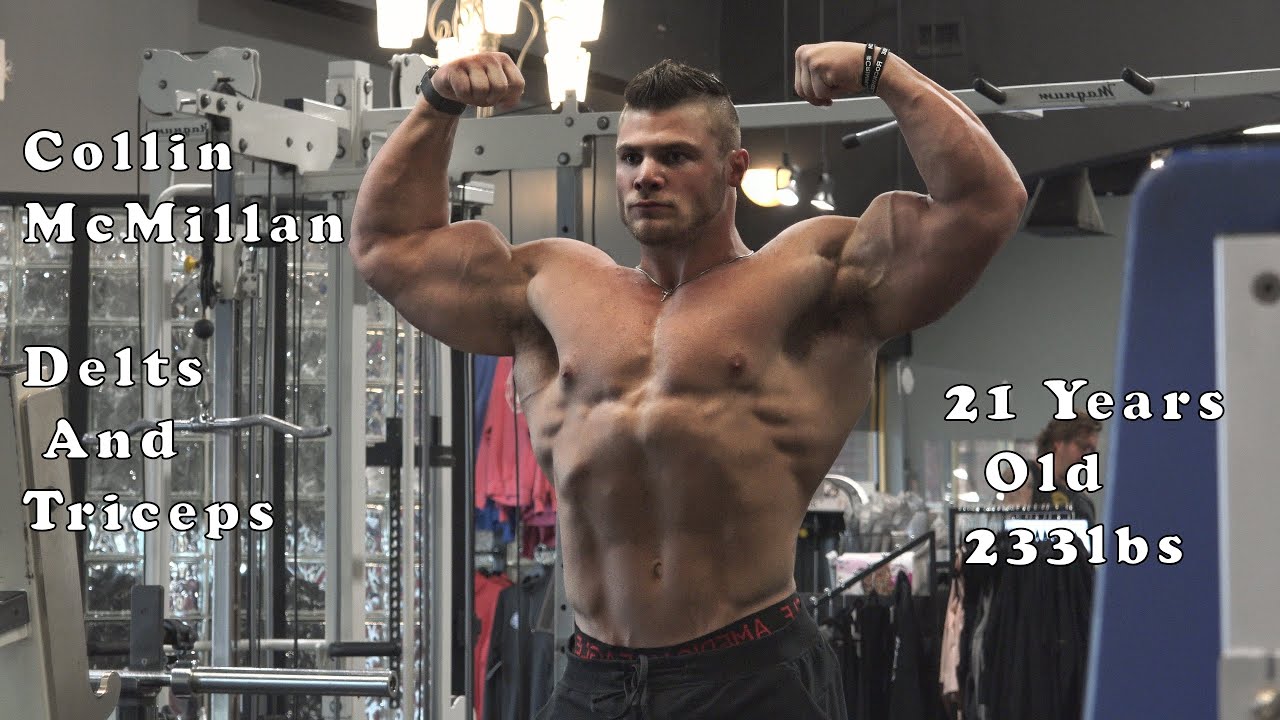 Introducing Bodybuilder Collin McMillan Back And Triceps Training Video ...