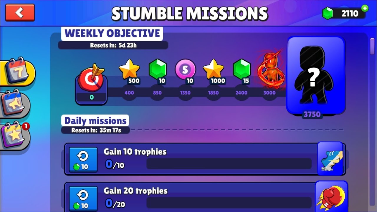 New Stumble Mission Rewards | Full Details New Stumble Mission Coming ...