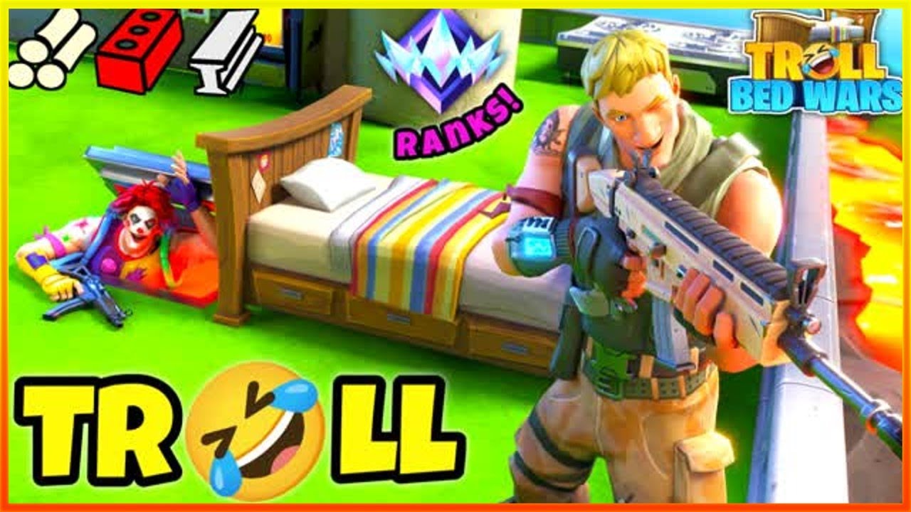 Troll Bed Wars Gameplay (Fortnite Creative Map) - YouTube