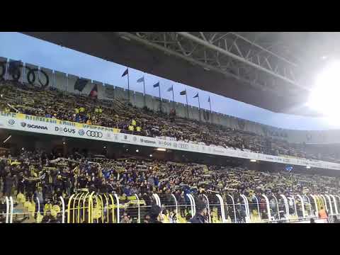 FENERBAHÇE ÇAYKUR RİZESPOR MAÇI TRİBÜN ATKI ŞOW (OKUL AÇIK)