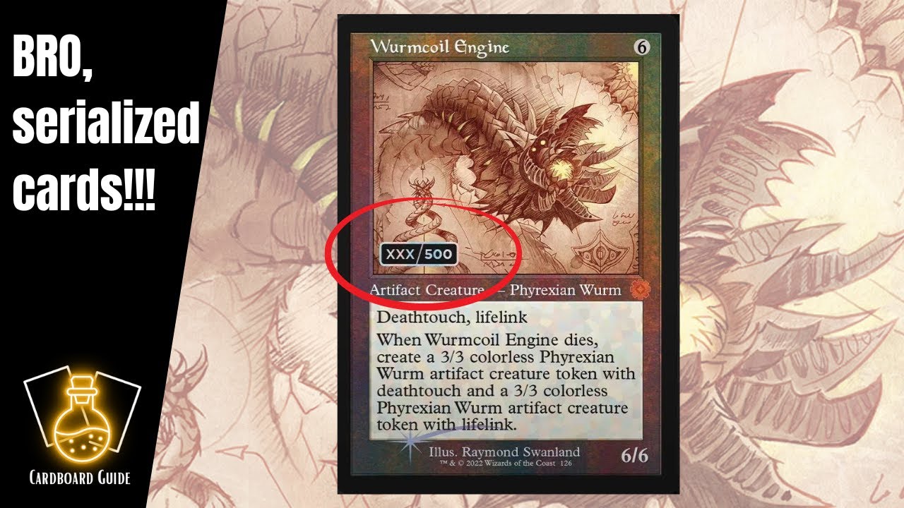 The Brothers War The Spoilers And Serialized Cards Mtg Youtube