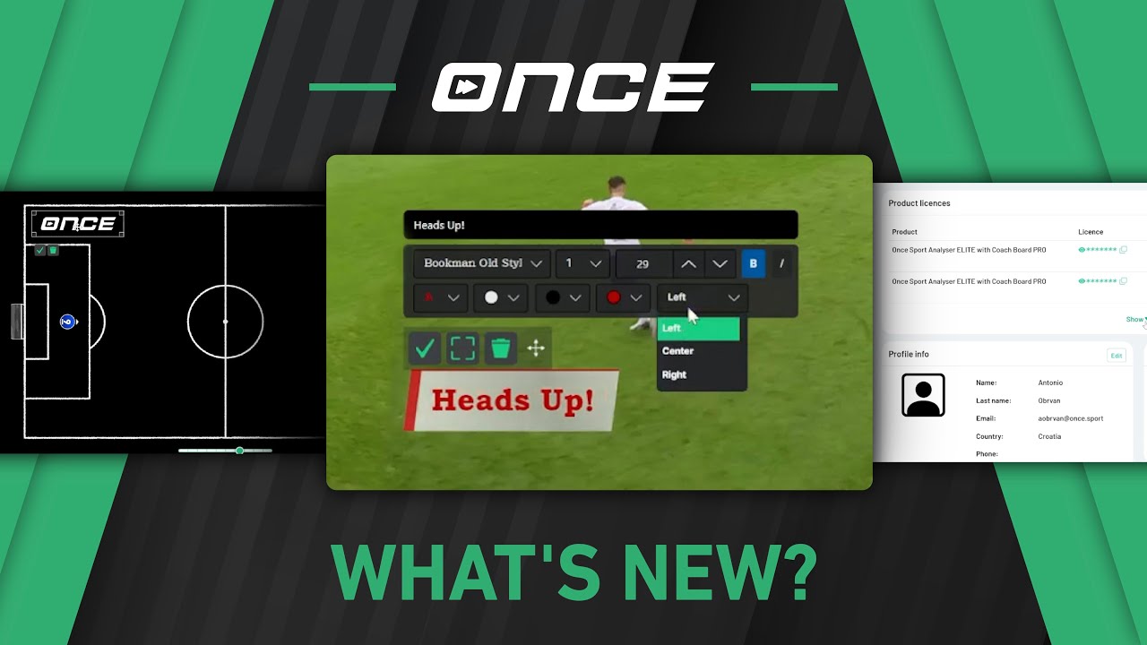 Once Sport Update: Cloud Sharing, Upgraded Text, Powerful Notes, Coach ...
