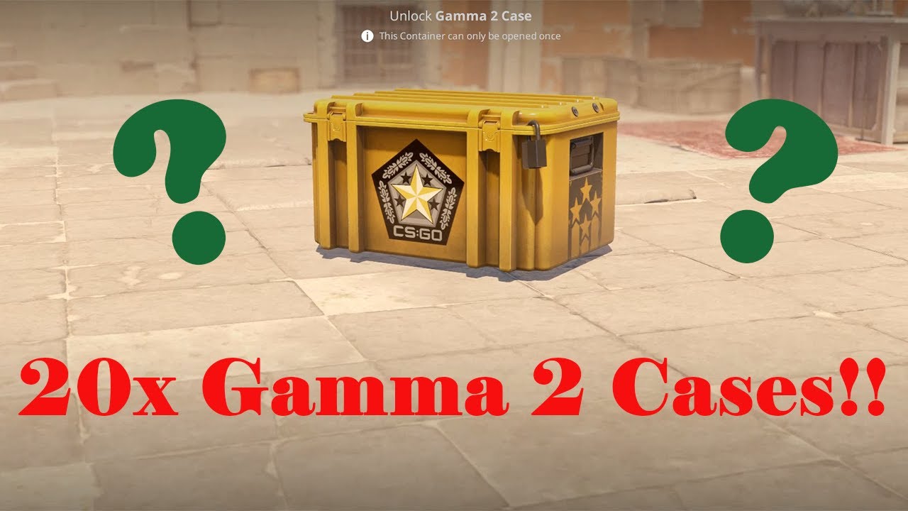 I opened 20 gamma 2 cases here's what I got!! - YouTube