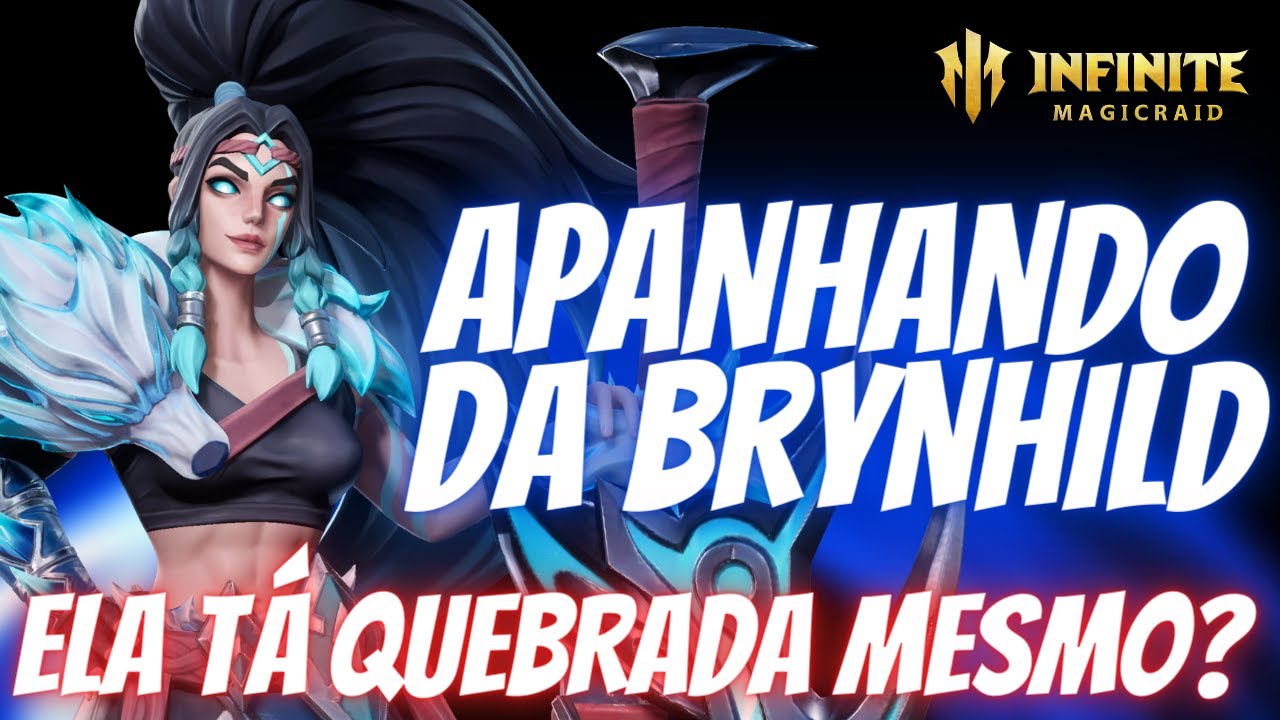Infinite Magicraid - LEVEI UM SALVE DA BRYNHILD!! ELA TÁ ESSE MONSTRO ...