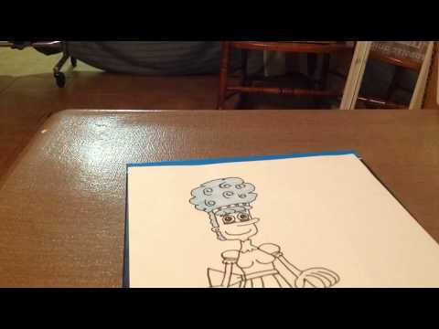 Aardman Animations Stage Fright (1997) Daphne Fanart SpeedDraw