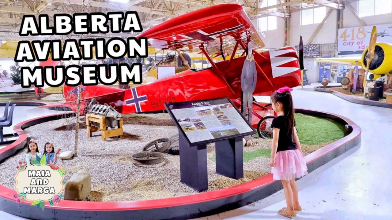 Explore Edmonton: The Alberta Aviation Museum | Kids Flight Simulator ...