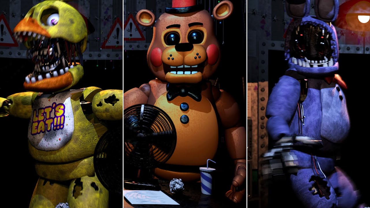FNAF 2 Redux - All New Movements, Death Screen, and Extras - YouTube