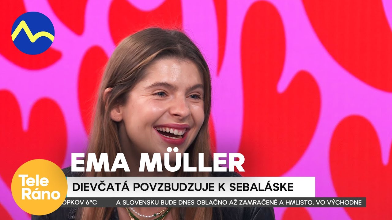 Ema Müller - povzbudzuje ženy k sebaláske | Teleráno - YouTube