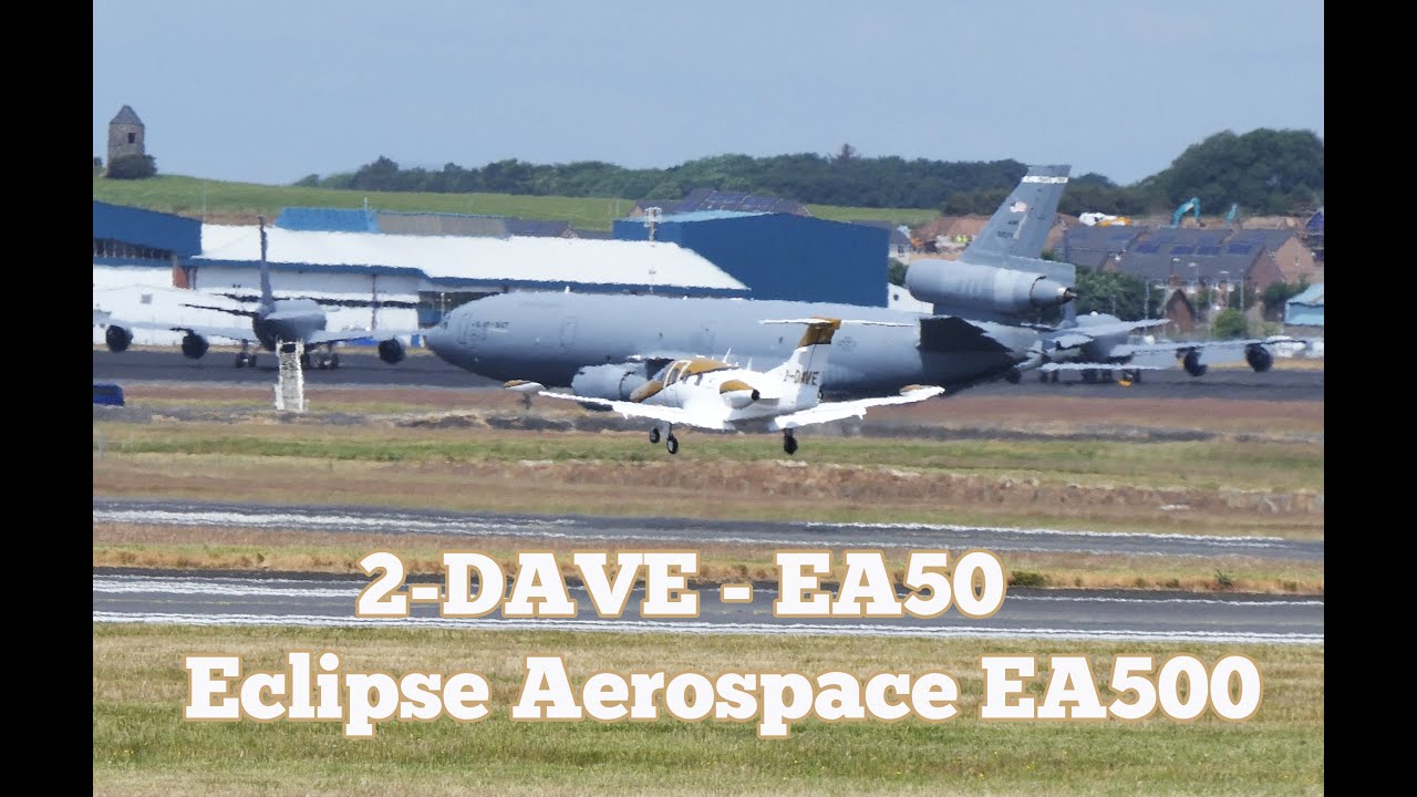 2-DAVE - EA50 - Eclipse Aerospace EA500 - Arrives PIK - YouTube