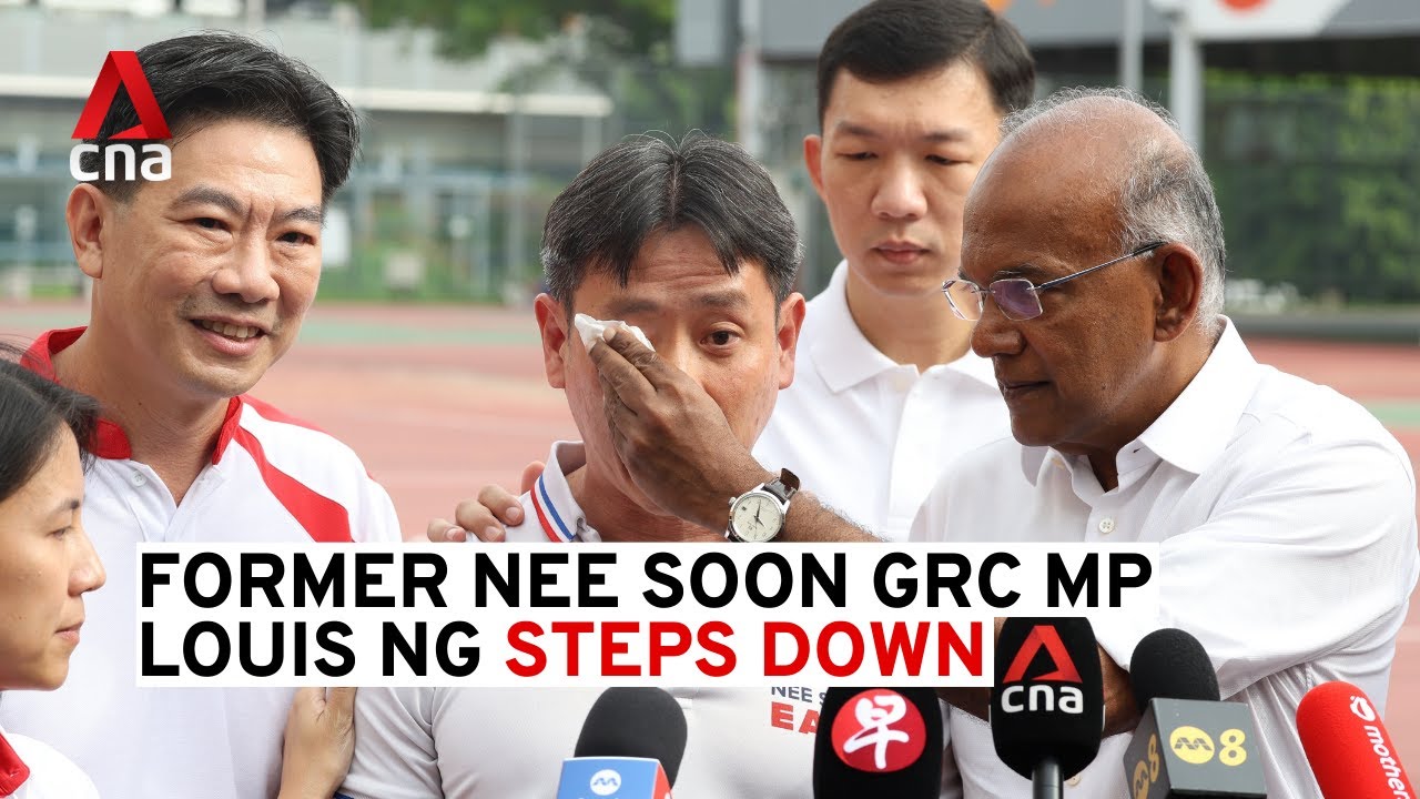 GE2025: Former Nee Soon GRC MP Louis Ng steps down due to ‘personal reasons’ - YouTube
