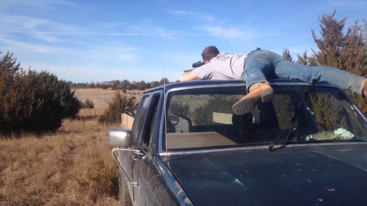 Jacob ringing steel at 500 yards - YouTube