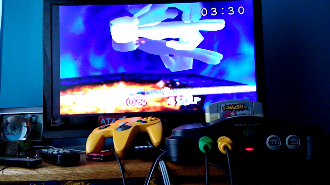 Super Smash Bros 64 | Final Destination Ness Vs. Masterhand - YouTube