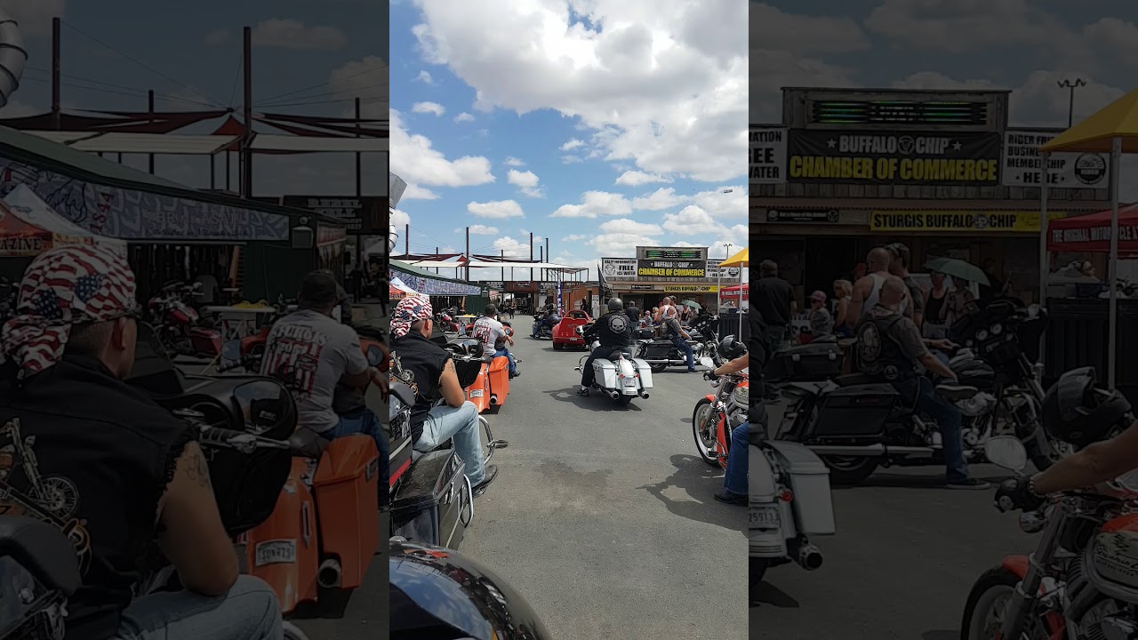 Buffalo Chip bikini bike wash lineup sturgis bike week 2018 - YouTube