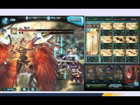 [Granblue Fantasy] Level 100 Raphael Raid Solo - YouTube