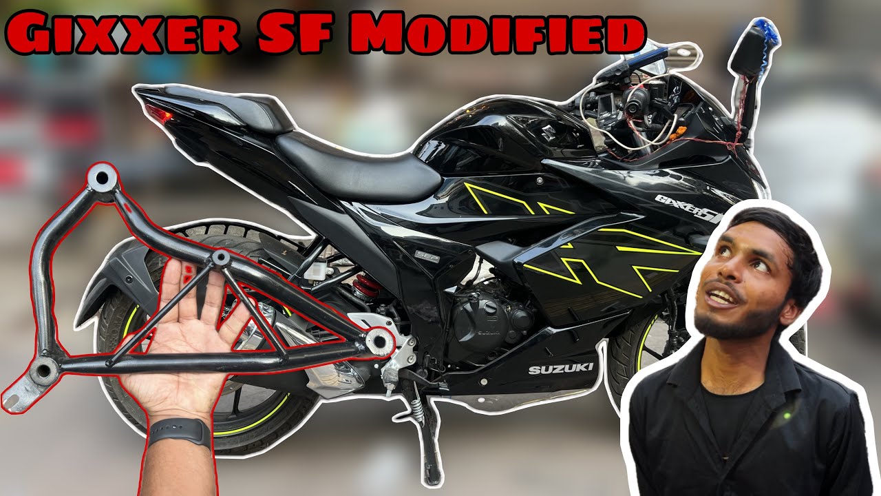 Brand New Suzuki Gixxer Sf Modified 🔥 | Techno khan - YouTube