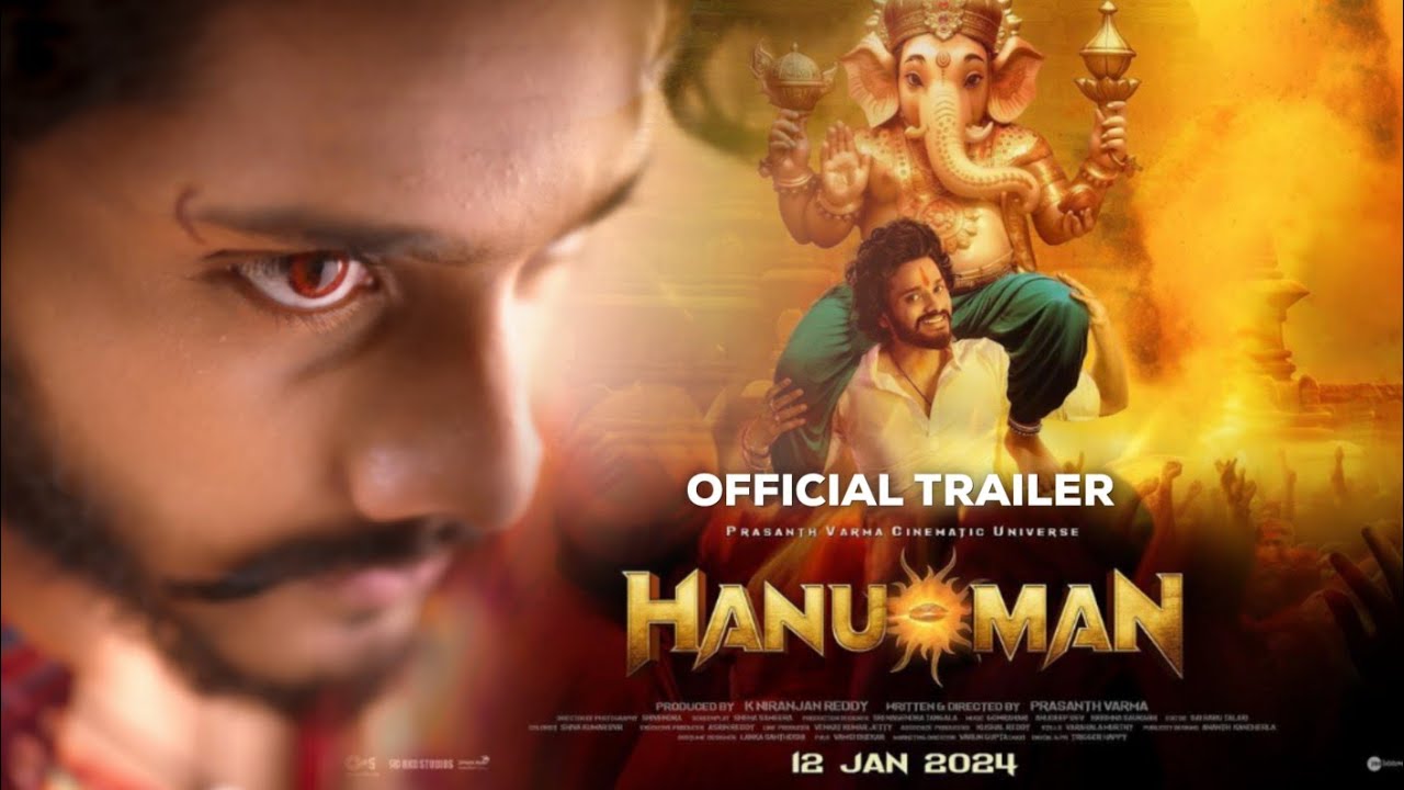 HANUMAN - Official Trailer | Teja Sajja | Prashant Varma Cinematic ...
