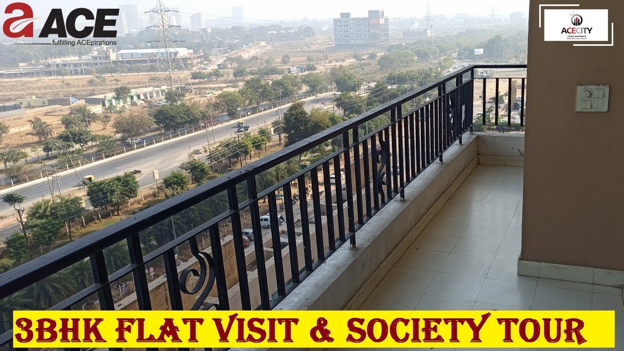 Ace City Noida Extension | Society Tour & Actual Flat Tour - Best ...