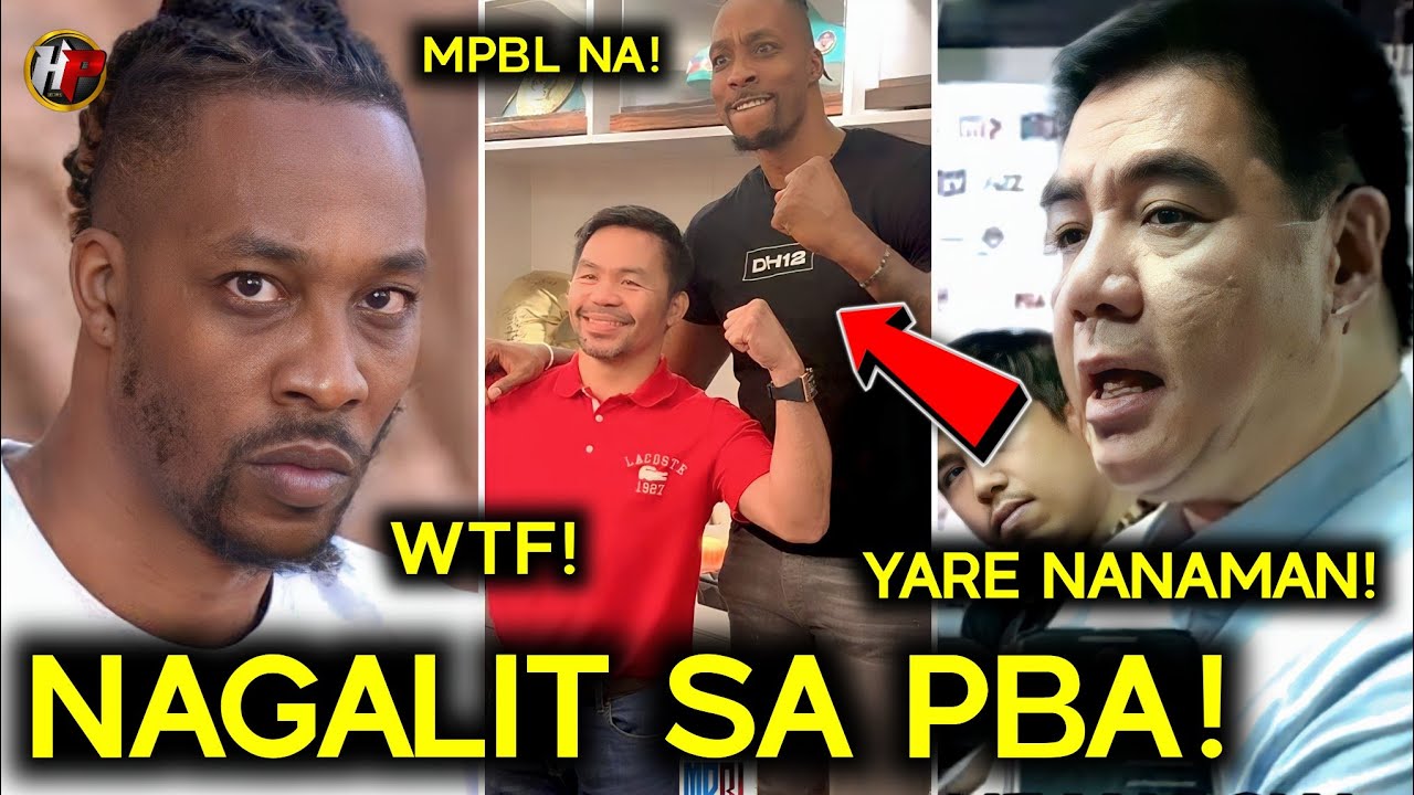 NAGALIT SA PBA! si Dwight Howard! at MPBL tatapatan ang PBA! - YouTube