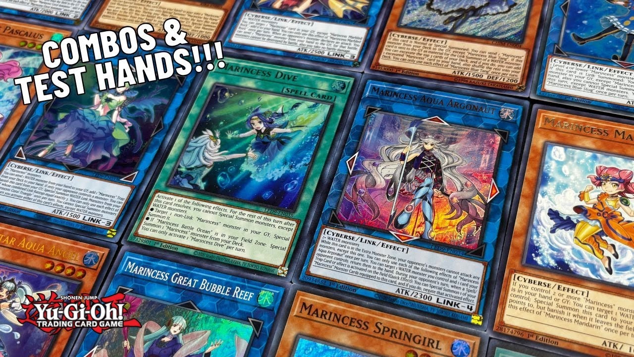 Yugioh Marincess Combo Guide + Playtesting Hands - YouTube