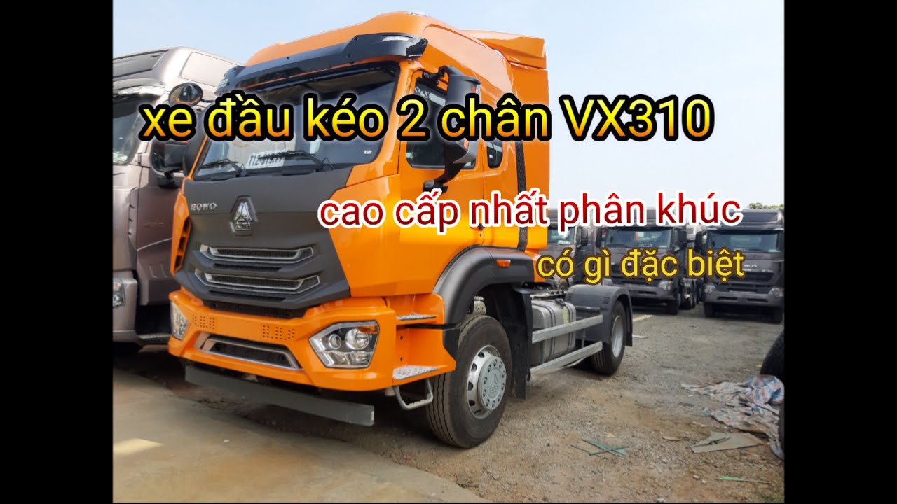 XE ĐẦU KÉO 2 CHÂN HOWO MAN VX310 mẫu mới 2021 của Sinotruk, Cao Cấp ...