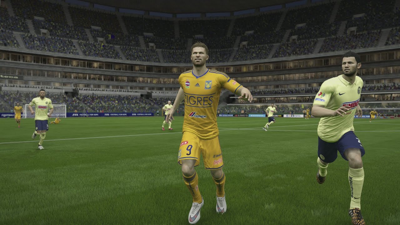 Simulación FIFA 15 - América vs Tigres - YouTube
