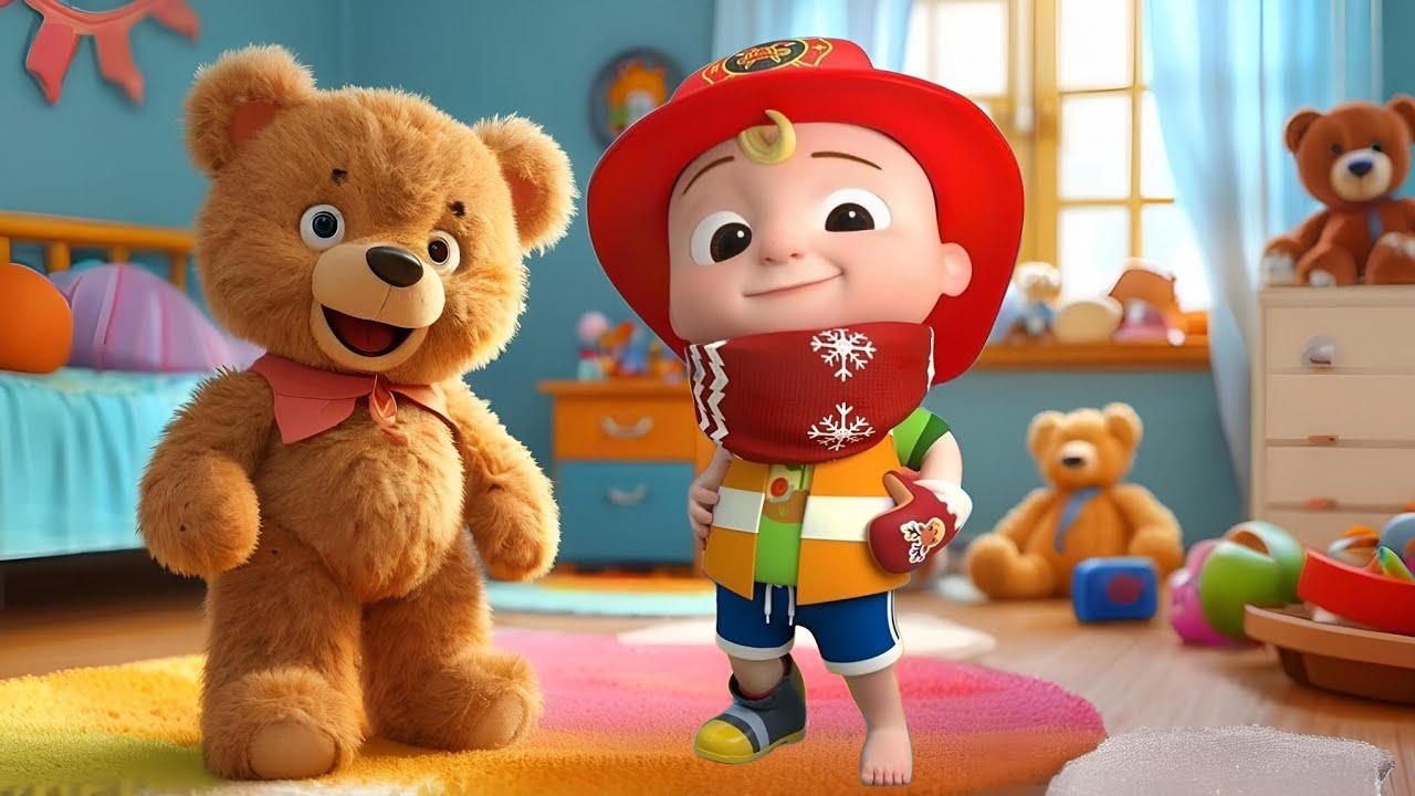 Teddy Bear Daddy Bear 🧸👨 | Nursery Rhymes & Kids Songs 2024 | Kids ...