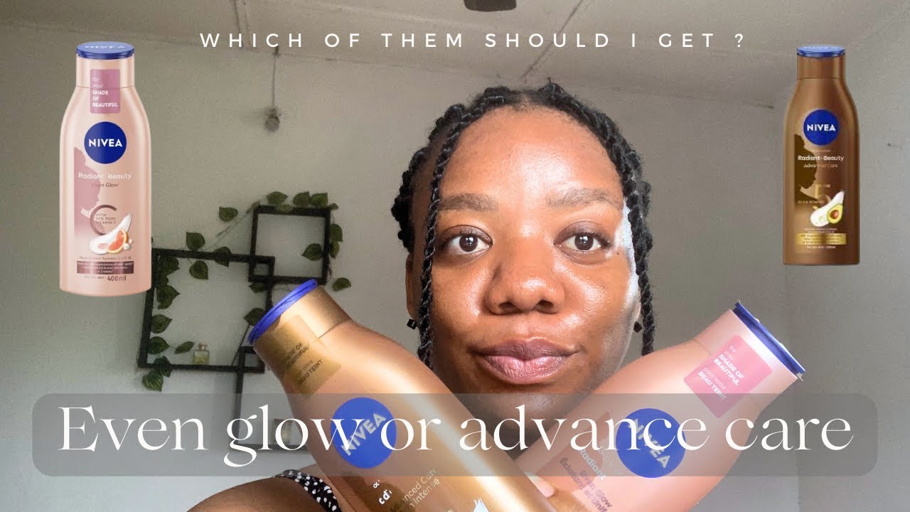 Nivea advance care and even glow| which should you get! - YouTube