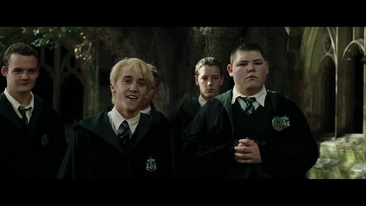 HARRY POTTER ALL DRACO AND HARRY SCENES HD 1080p - YouTube