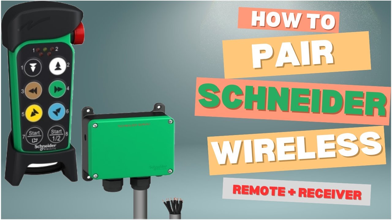 HOW TO PAIR ZART8LS + ZARB10WSP | HOW TO PAIR SCHNEIDER WIRELESS REMOTE ...