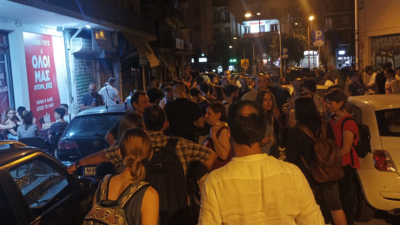 Ομιλία της Θ. Καπέτη στη Θεσσαλονίκη για τα αποτελέσματα των εκλογών ...
