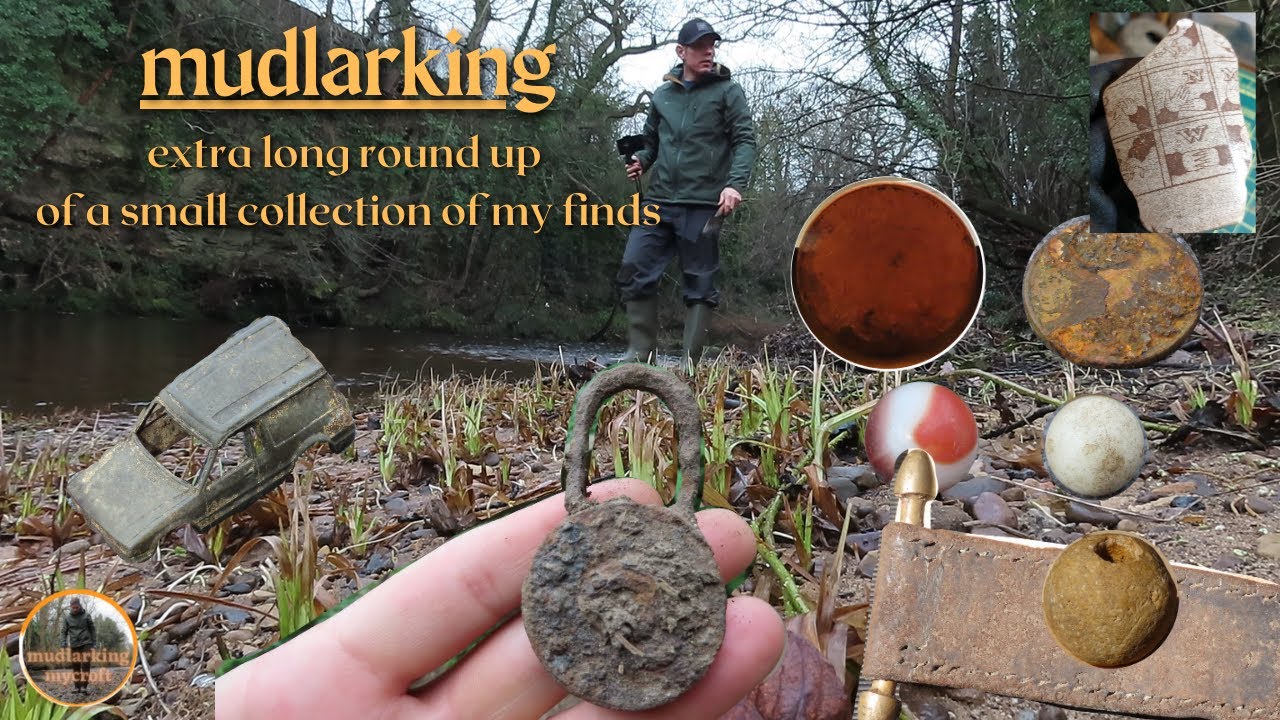mudlarking on the river and a look at some of my collection. - YouTube