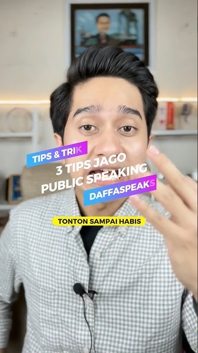 3 Tips jago public speaking!! - YouTube