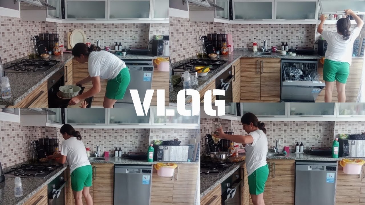 Kitchen Cleaning/ Mutfak Temizliği #vlog / Sabah Rutinim #evvlog #vlogs ...