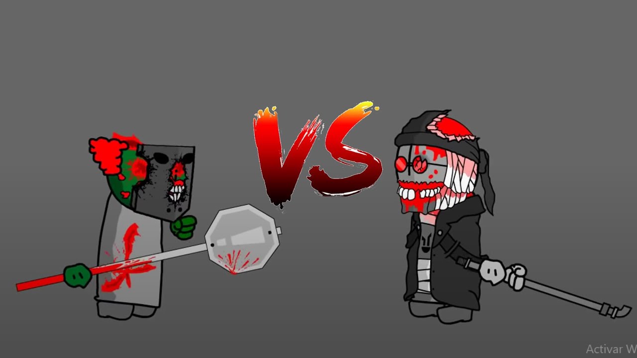 hank VS tricky friday night funkin - YouTube