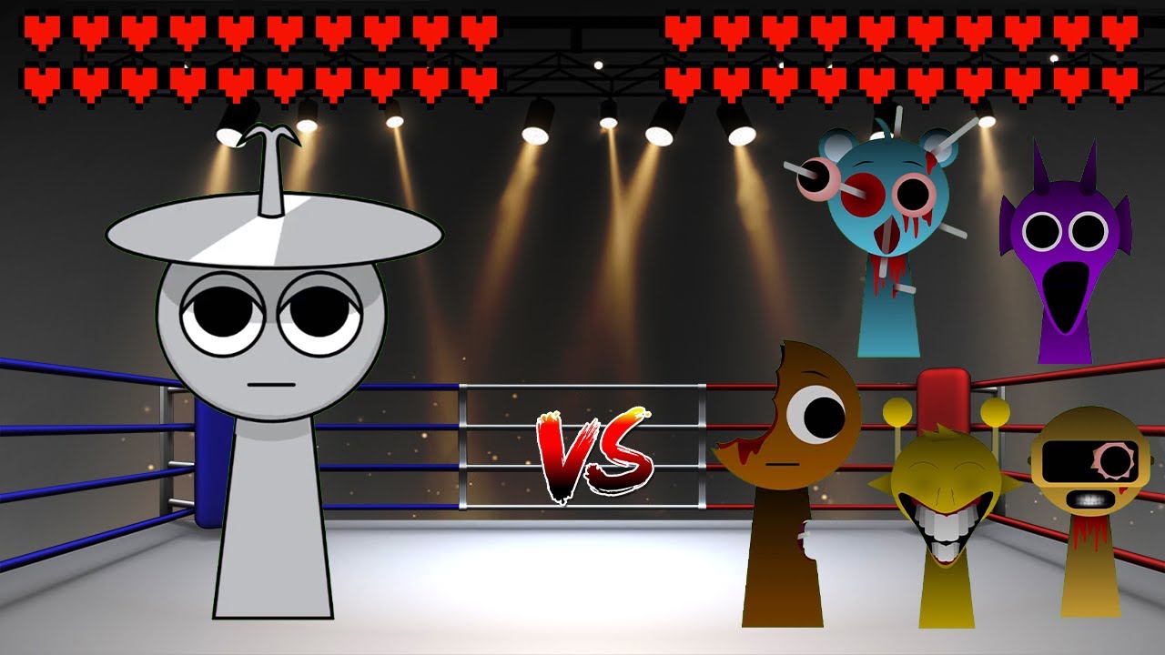 Clukr vs Sprunki Characters! Meme battle - YouTube