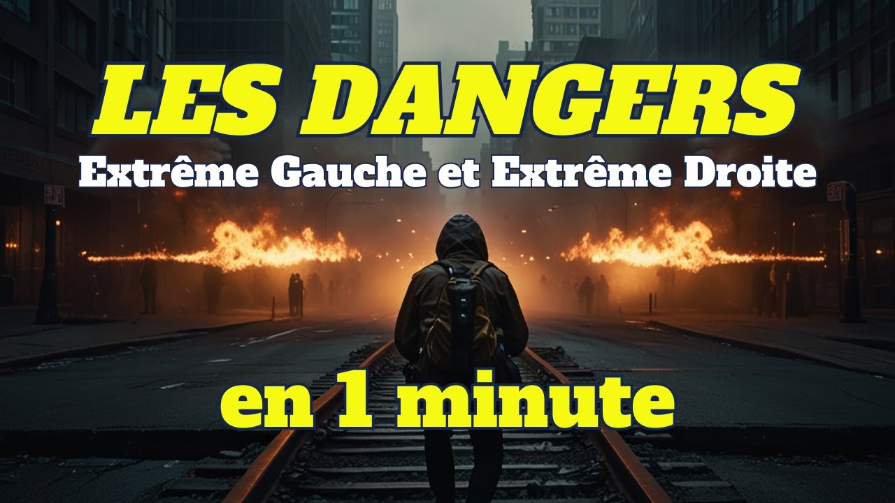 Les dangers de l'Extrême Gauche et de l'Extrême Droite en 1min - YouTube