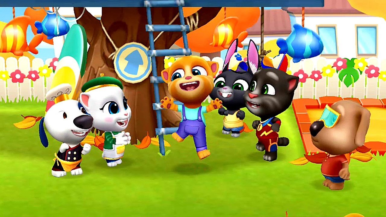 English My Talking Tom Friends : 😄 Happy stream | Playing Solo ...