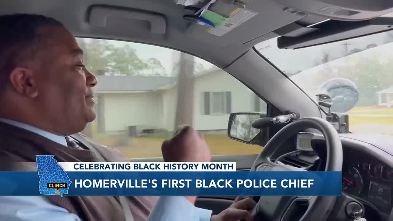 Celebrating Black History: Homerville First Black Police Chief - YouTube