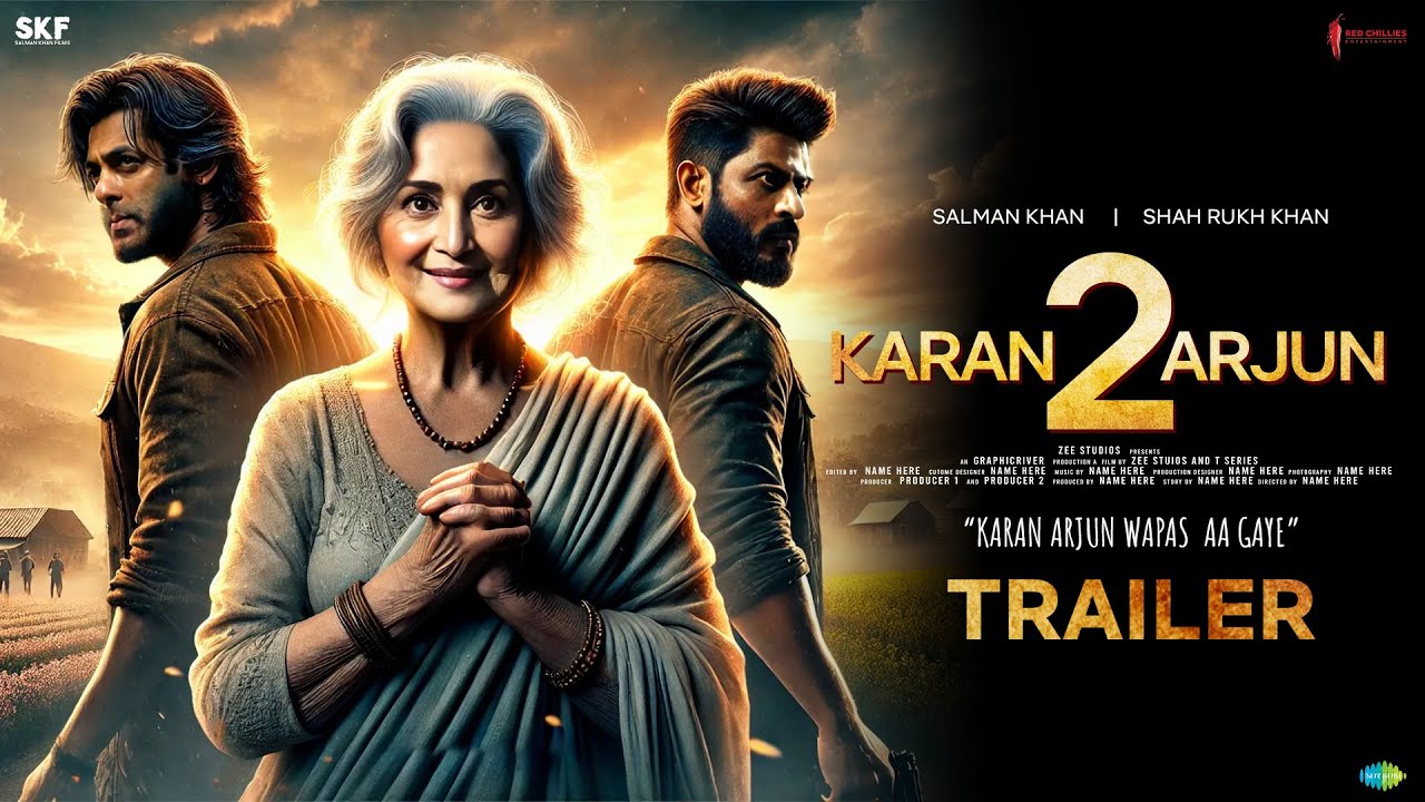 Karan Arjun 2 (2025) - Official Trailer | Salman Khan, Shah Rukh Khan ...
