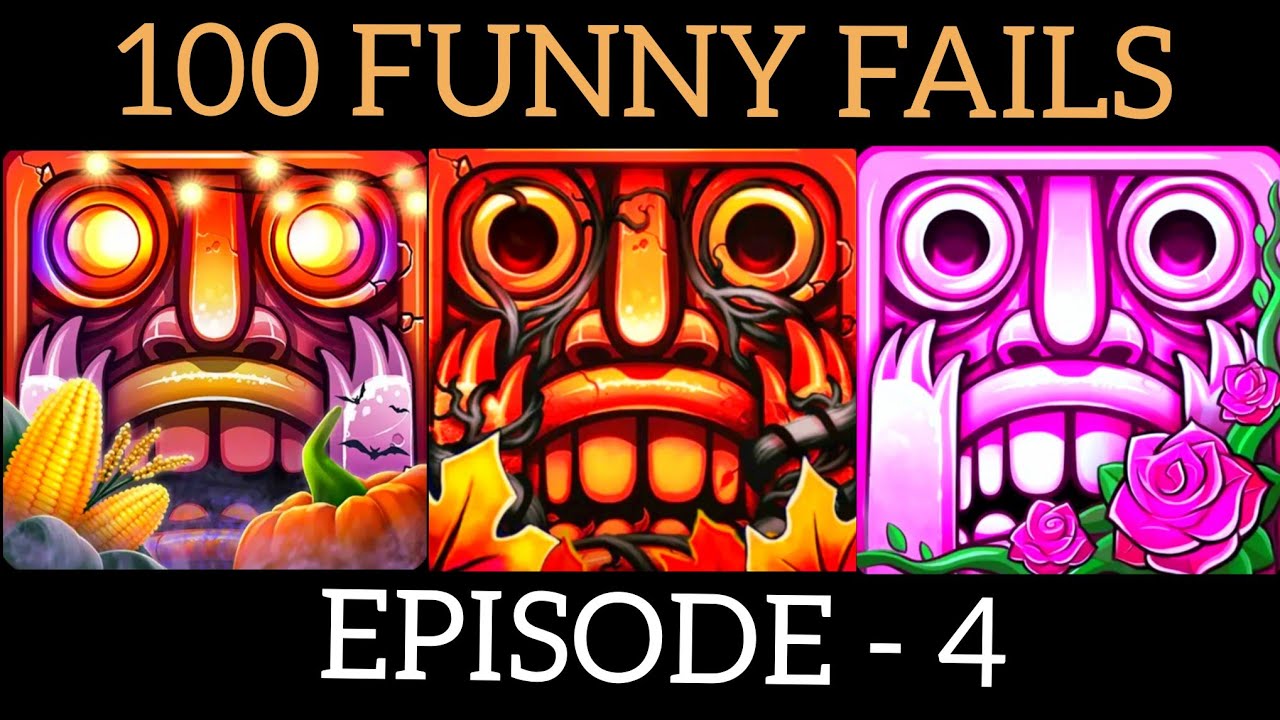 Temple Run 2 100 FUNNY FAILS (Episode - 4) Gameplay @theipadgamerz035 # ...