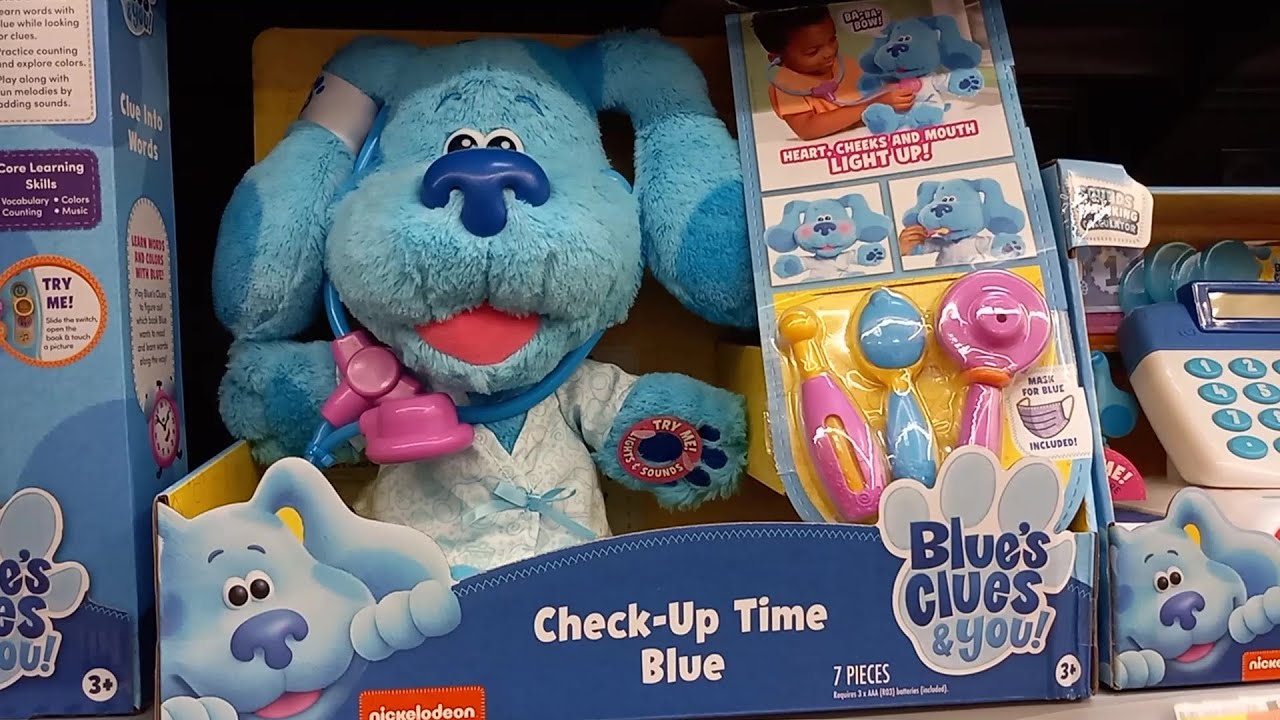 NICKELODEON Blues Clues Movie Toy Merch: Blue Doctor check up time ...