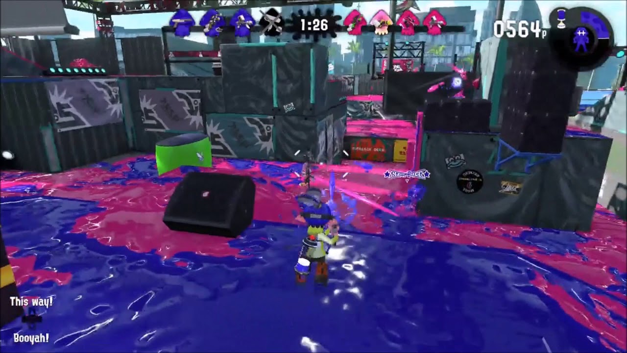 Splatoon 2: N-ZAP '85 5 Splats - Turf War - YouTube