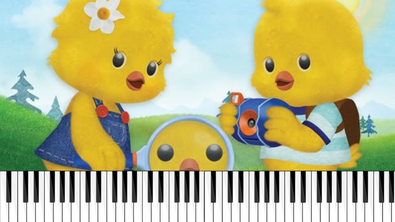 Chickiepoo & Fluff Barnyard Detectives Theme Song Sheet Music - YouTube