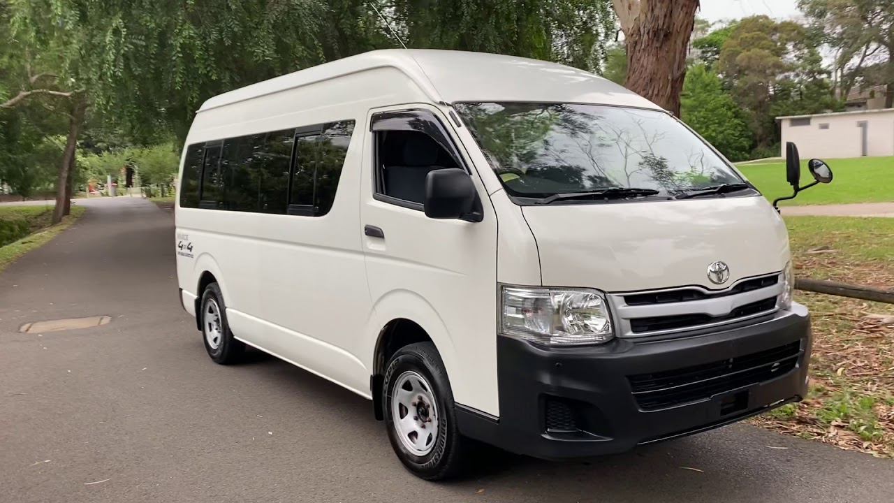 Big Bertha 4WD Super Long Wheel Base Hiace Grand Cabin 14 Seat For Sale ...