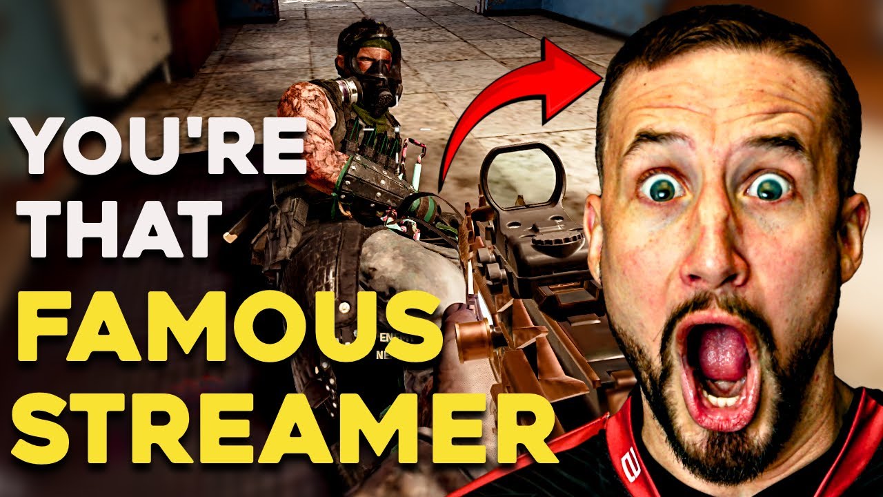 "You're that famous streamer!" #warzone #callofduty - YouTube