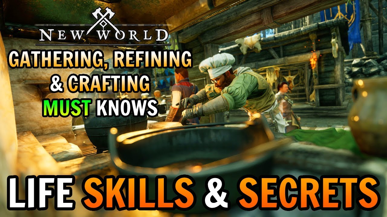 New World Life Skills & Secrets - Everything You NEED To Know! - YouTube